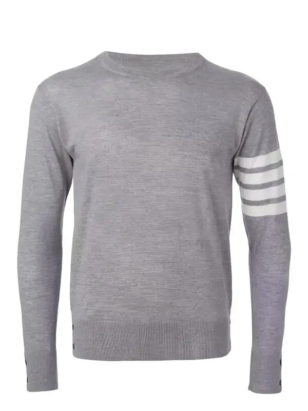 Thom Browne 4-bar Jumper - Grey