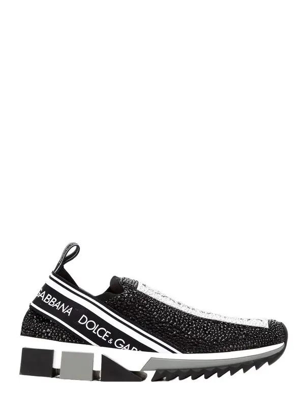 Dolce & Gabbana Sorrento Slip-on Sneakers - Black