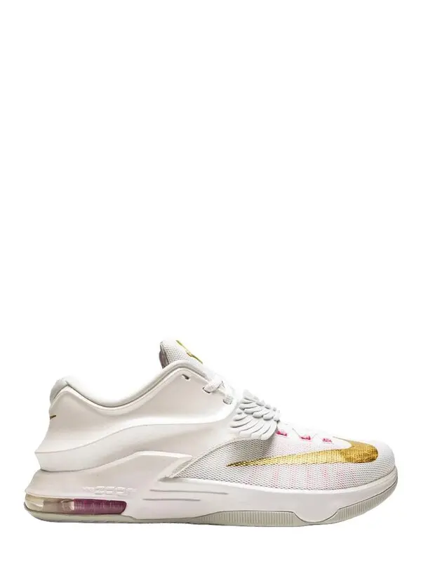 Nike Kd 7 Premium Aunt Pearl Sneakers - White