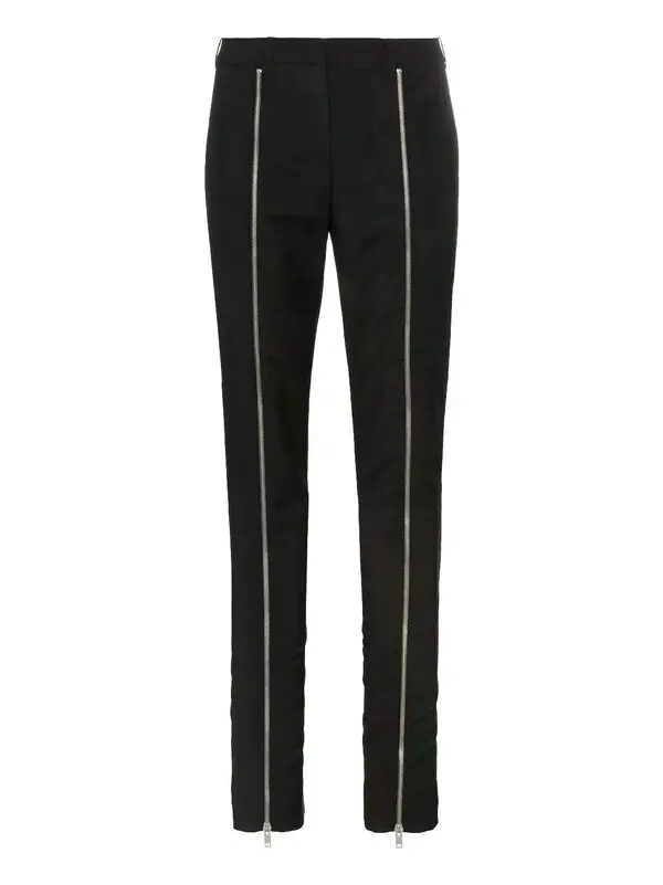 Givenchy Zip-detailed Trousers - Black