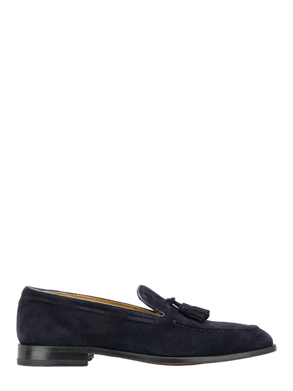 SCAROSSO Tassel Loafers - Blue