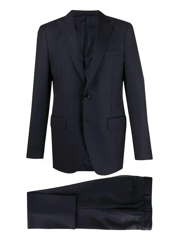 DELL'OGLIO Single-breasted Two-piece Suit - Blue