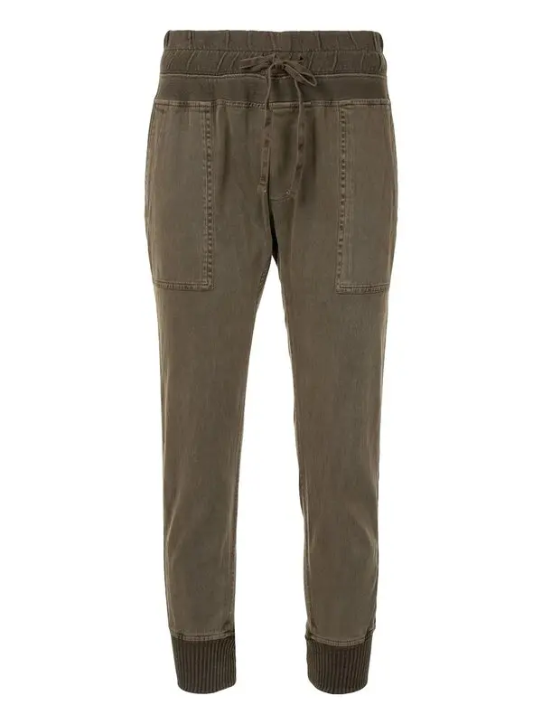 JAMES PERSE Relaxed Fit Trousers - Green