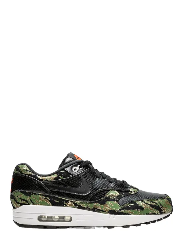 Nike Air Max 1 Prm Tiger Camo Sneakers - Black