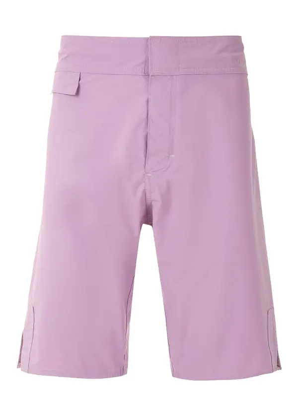 AMIR SLAMA Plain Swim Shorts - Purple