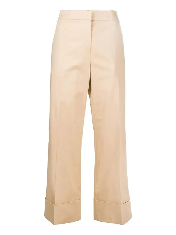 Moschino Wide-leg Trousers - Neutrals