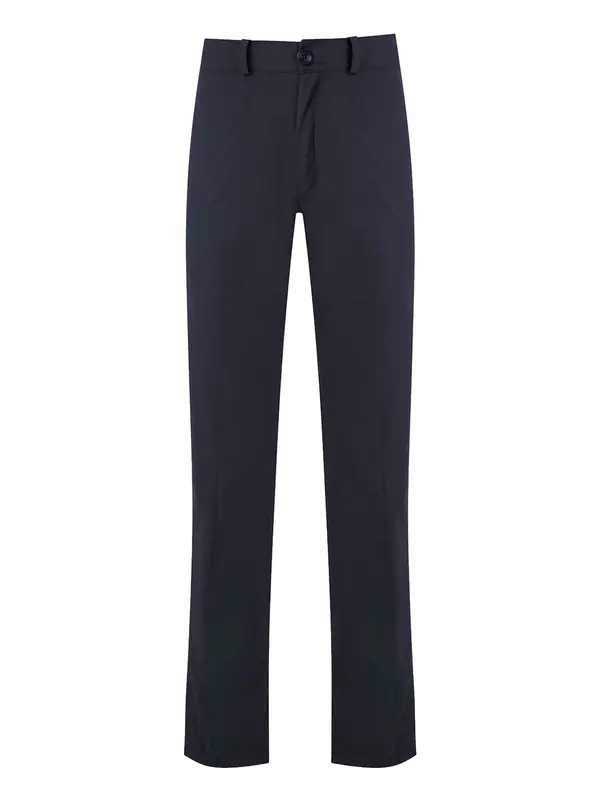 AMIR SLAMA Straight-leg Trousers - Black
