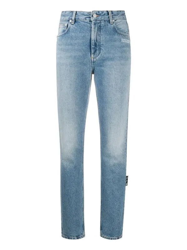 Off-White Slim-fit Jeans - Blue