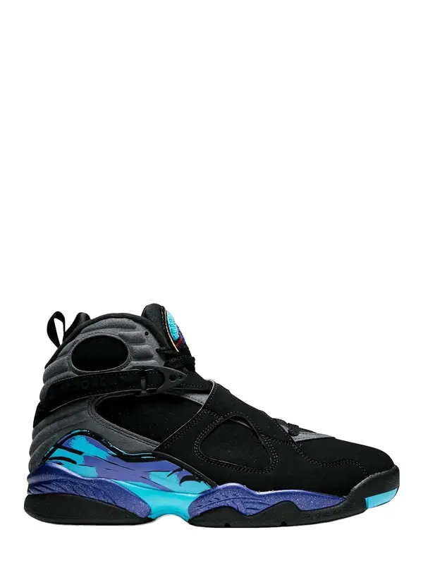 JORDAN Air Retro Aqua Sneakers - Black