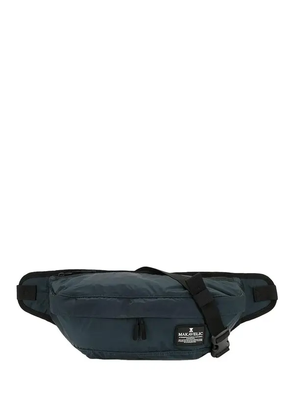 MAKAVELIC Logo Patch Belt Bag - Blue