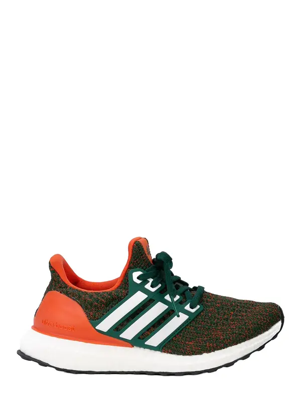 Adidas Ultraboost 4.0 Miami Hurricanes Sneakers - Green