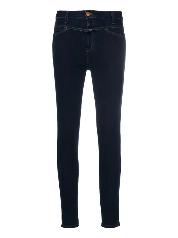 Closed Pusher Skinny Jeans - Blue