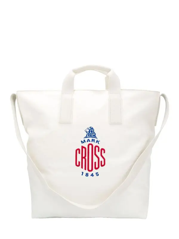 MARK CROSS Medium Weatherbird Tote - White