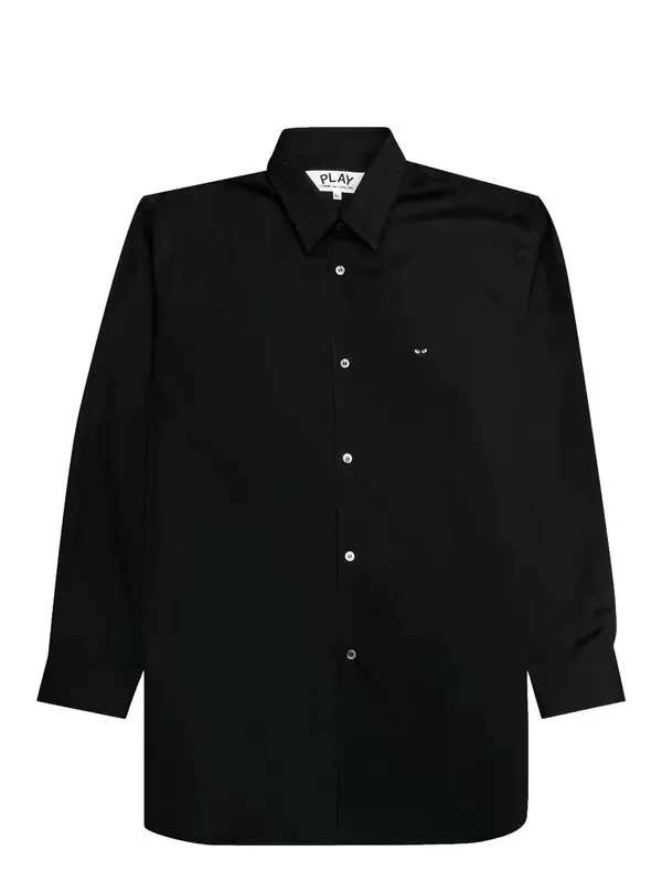 Play Comme Des Garcon Mini Heart Shirt - Black