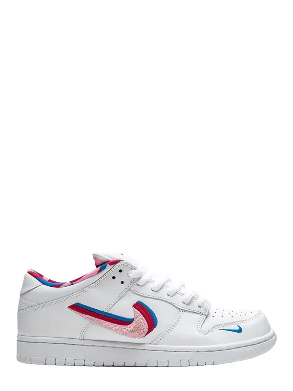 Nike X Parra Sb Dunk Low Sneakers - White