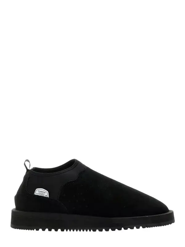 Suicoke Ron Mid Slip-on Sneakers - Black