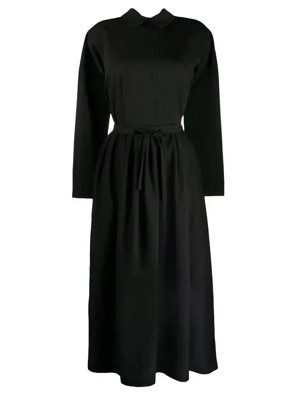 Comme Des Garçons 1997 Wrap Skirt Dress - Black