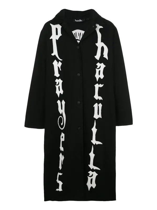 HACULLA. Mother Long Hooded Jacket - Black