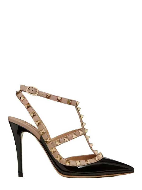 Valentino Garavani 100mm Rockstud Caged Pumps - Black