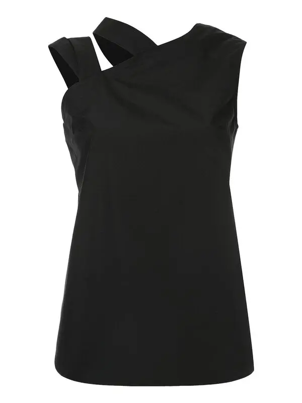 MONOGRAPHIE Strap Asymmetric Top - Black