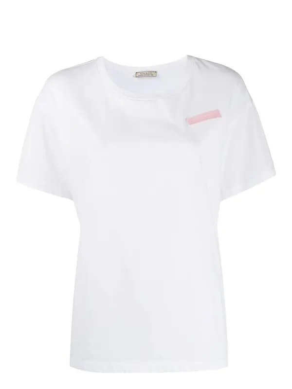 Nina Ricci Logo Patch T-shirt - White