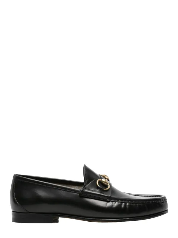 Gucci 1953 Horsebit Leather Loafers - Black