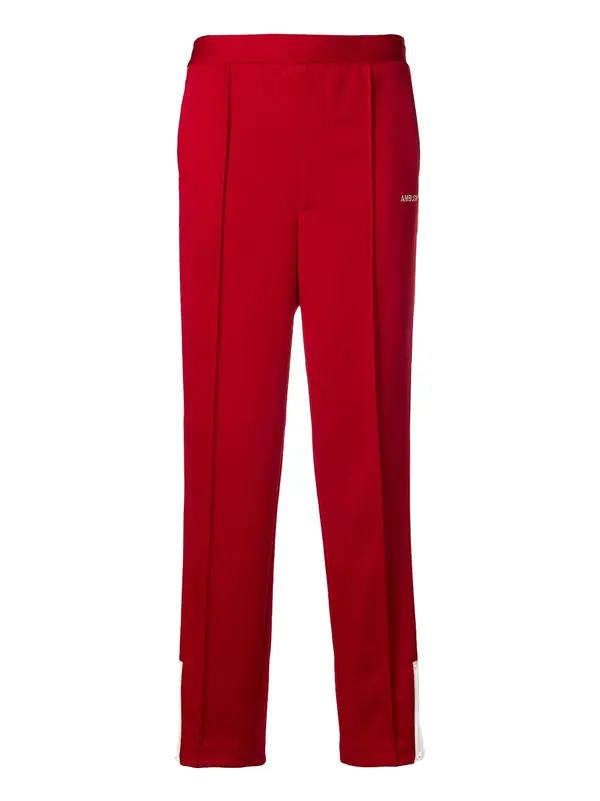 AMBUSH Side Stripe Track Trousers - Red