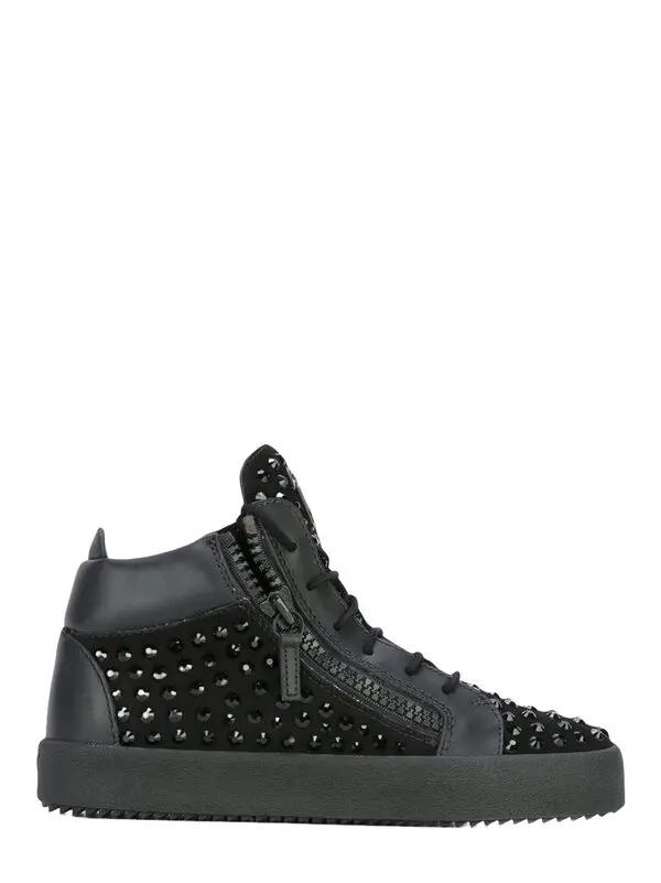 GIUSEPPE ZANOTTI Doris High Top Sneakers - Black