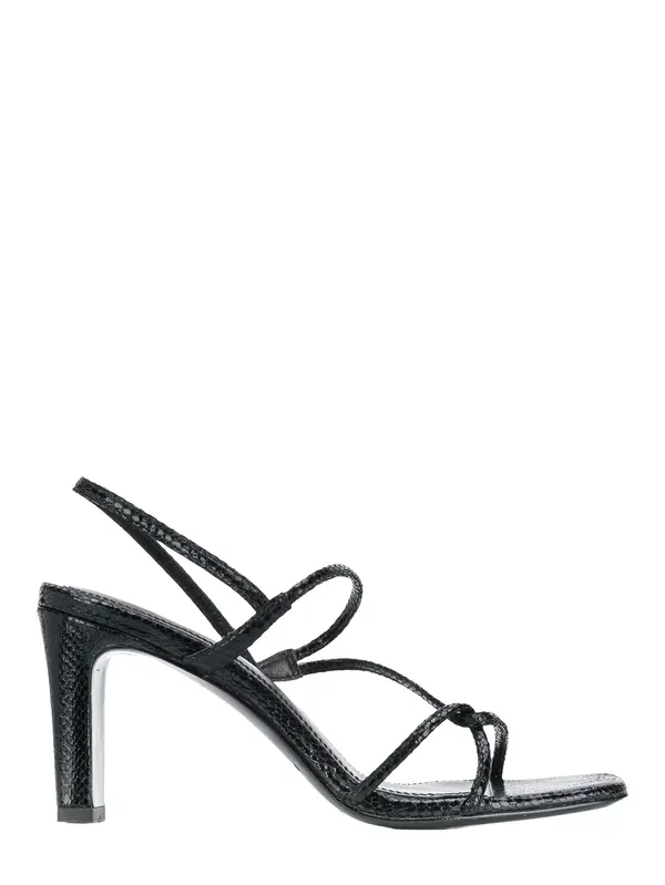 Sandro 80mm Strappy Sandals - Black