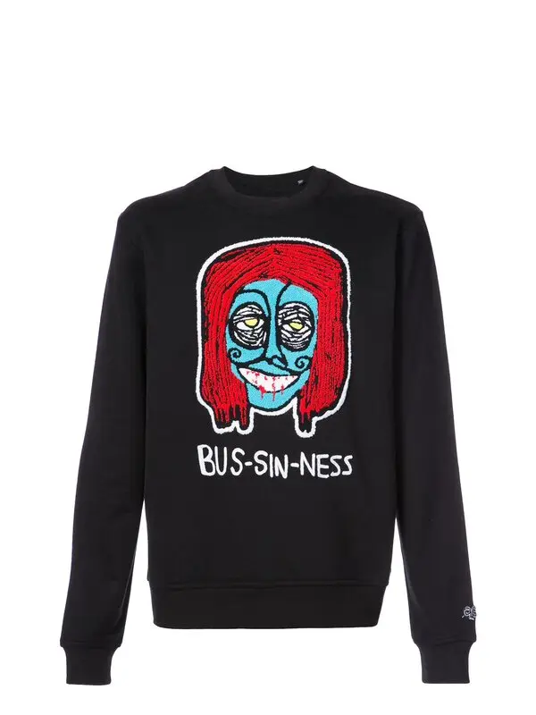 HACULLA. Bus-sin-ness Sweatshirt - Black