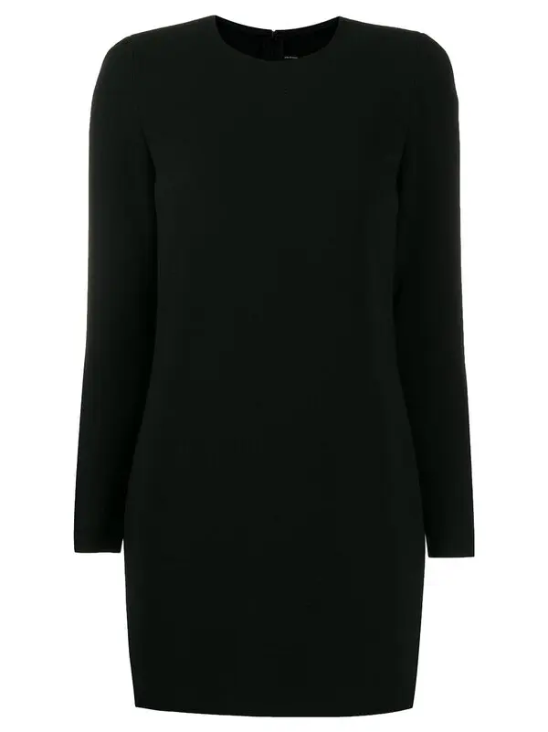 Dsquared2 Long-sleeved Shift Dress - Black