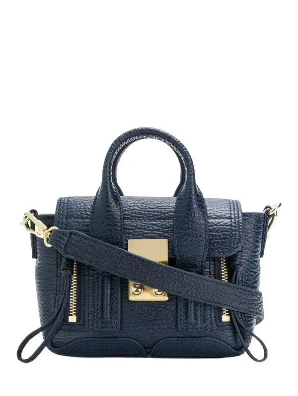 3.1 Phillip Lim Pashli Nano Satchel - Blue