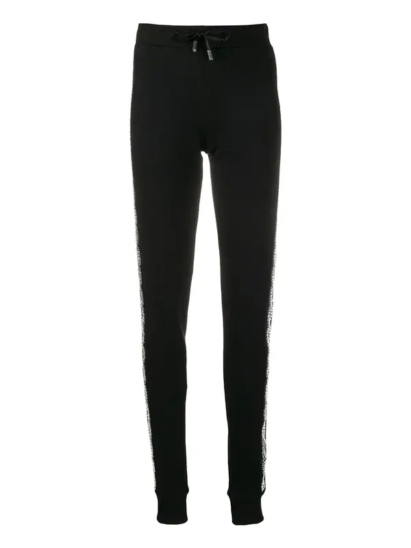 Philipp Plein Drawstring Track Trousers - Black