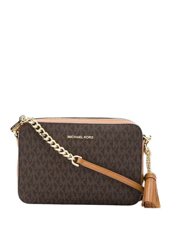 Michael Kors Jet Set Cross Body Bag - Brown