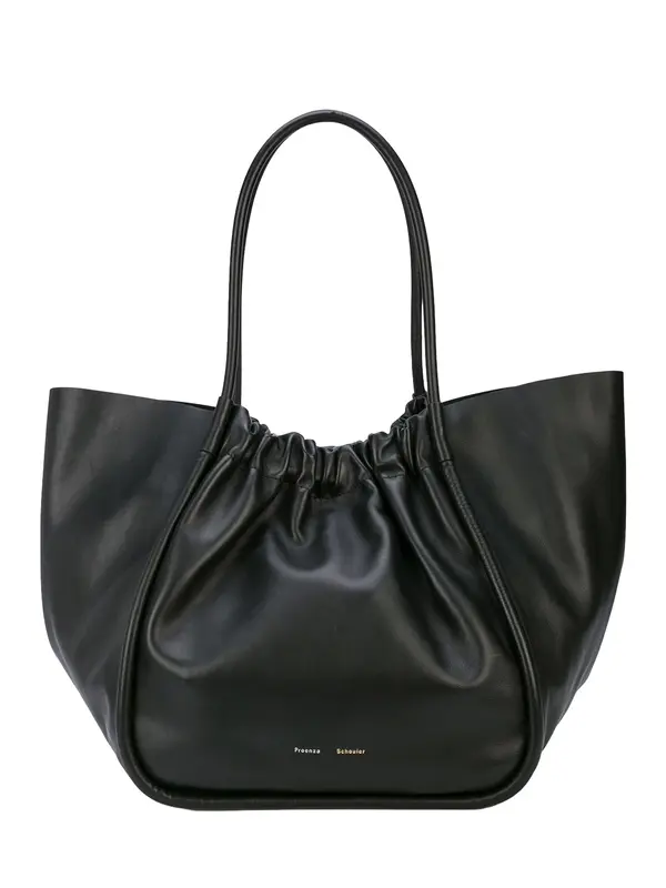 Proenza Schouler Xl Ruched Tote - Black