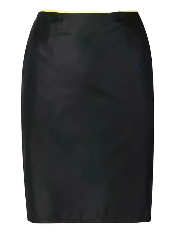 Helmut Lang Fitted Mini Skirt - Black