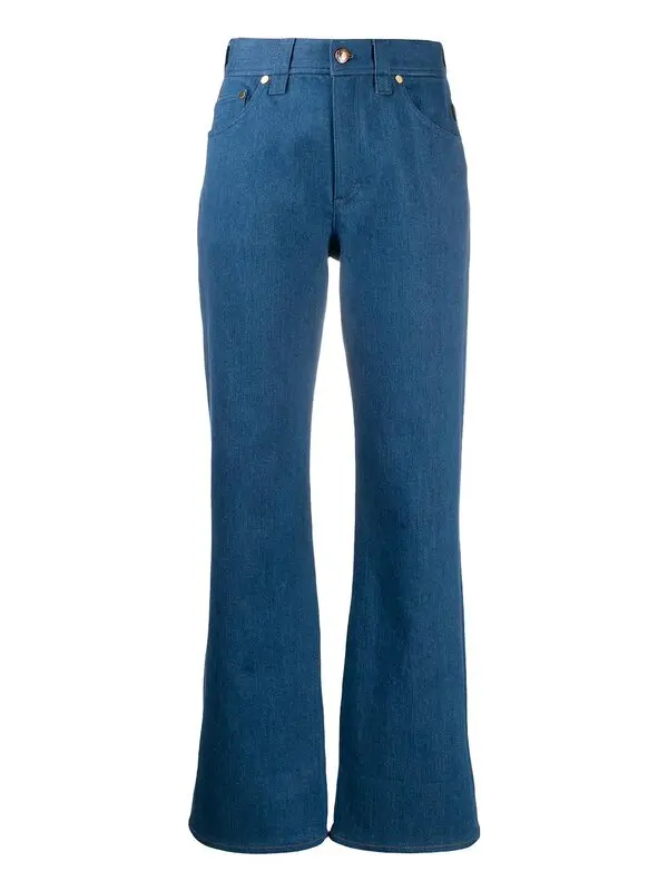 Chloé Straight-leg Jeans - Blue