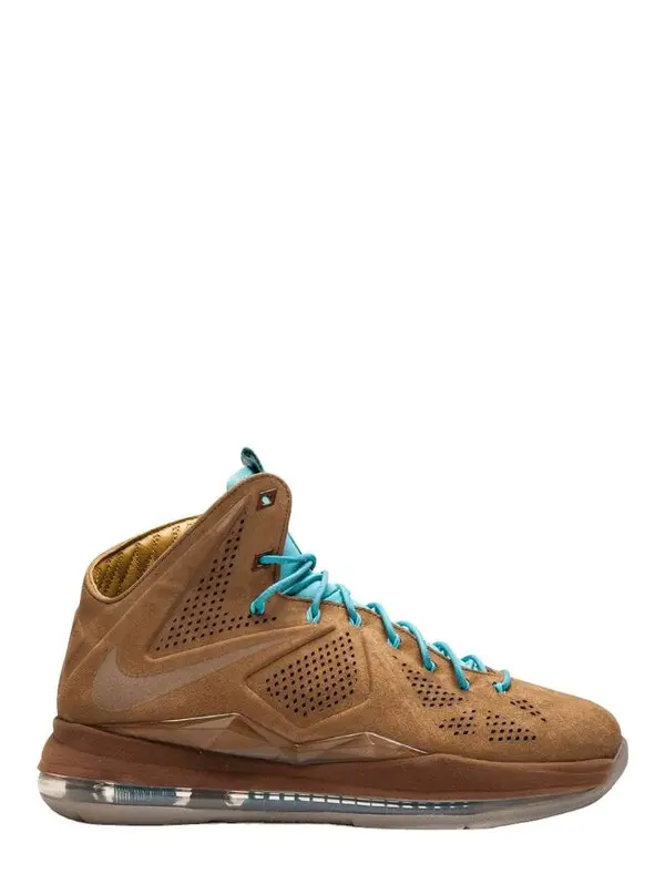 Nike Lebron Ext Qs Suede Sneakers - Brown