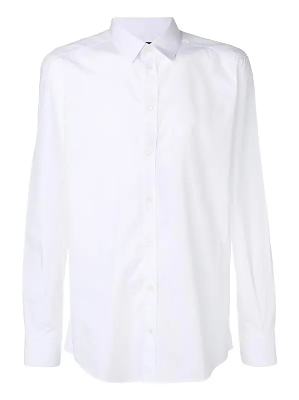 Dolce & Gabbana Classic Plain Shirt - White