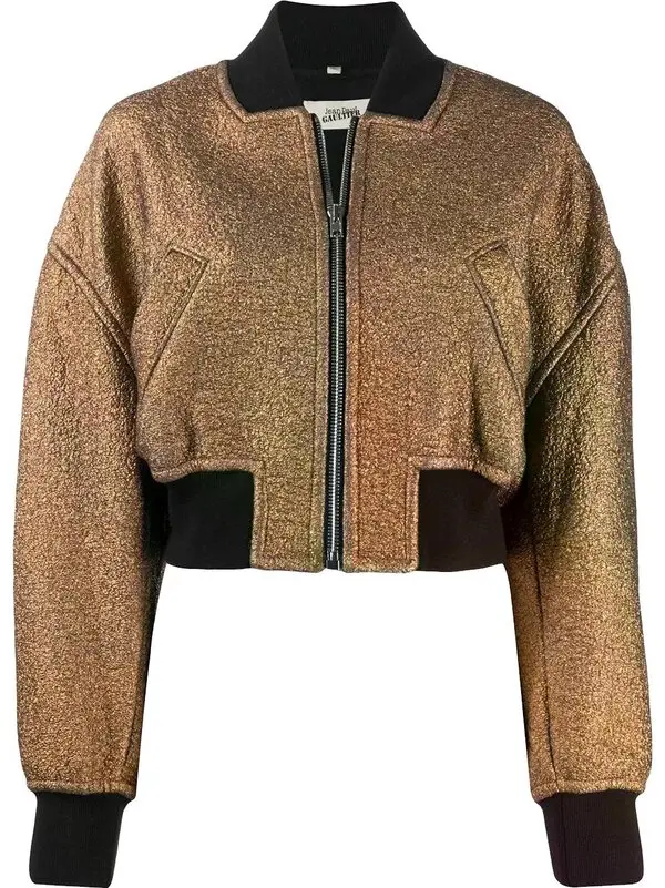 Jean Paul Gaultier 2000s Bomber Jacket - Gold