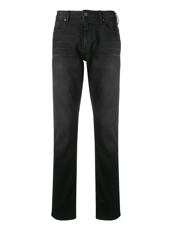 Emporio Armani Slim-fit Jeans - Black