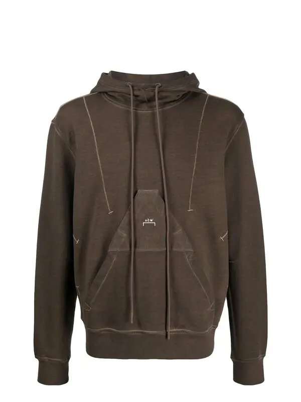 A-COLD-WALL* Logo Hoodie - Brown