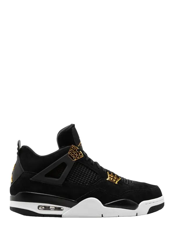JORDAN Air 4 Retro Royalty Sneakers - Black