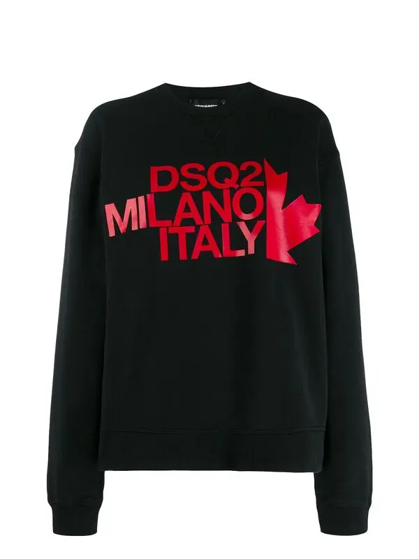 Dsquared2 Milano Italy Sweatshirt - Black