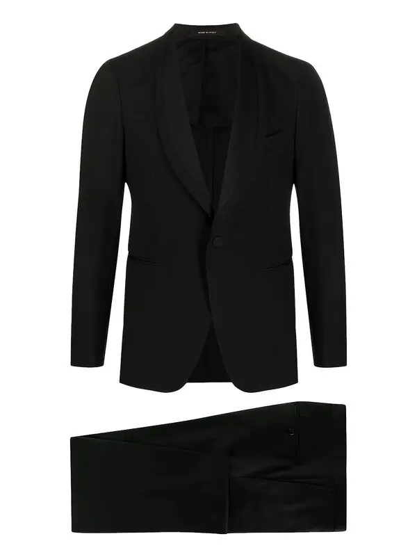 Tagliatore Slim-fit Suit Set - Black