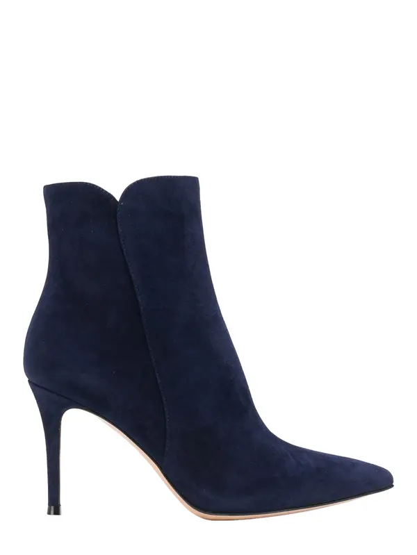 GIANVITO ROSSI Levy 85mm Ankle Boots - Blue
