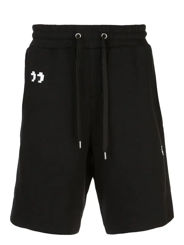 MOSTLY HEARD RARELY SEEN Peek Jersey Shorts - Black