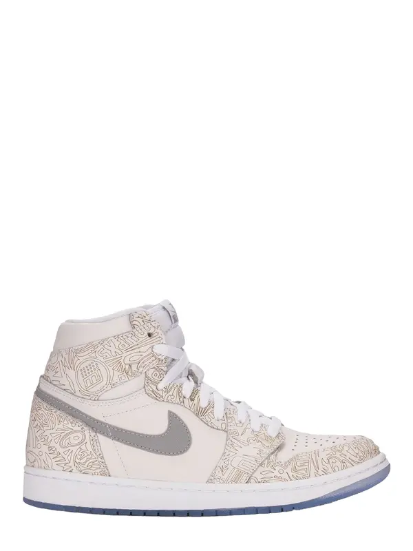 JORDAN Air 1 Retro Hi Og Laser Sneakers - Neutrals
