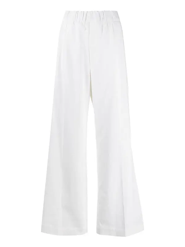 MAISON JEJIA Straight Leg Trousers - White