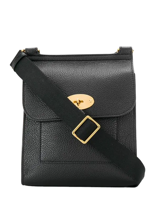Mulberry Small Antony Crossbody Bag - Black